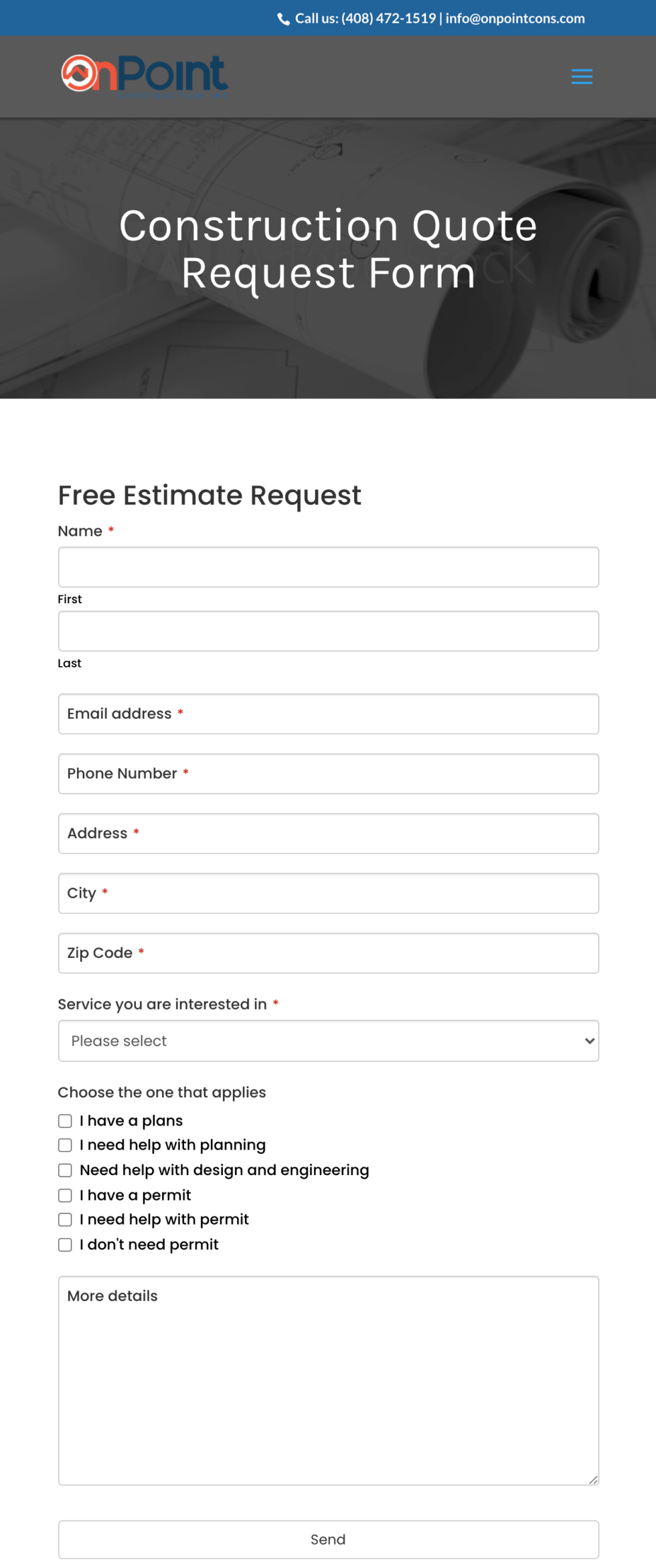 On Point Construction | Successful Digital Marketing Work